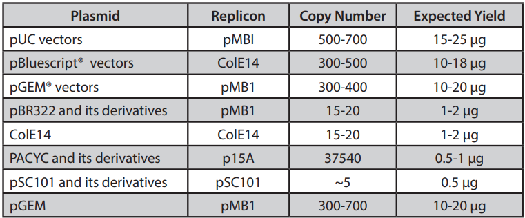 Plasmid Purification and Extraction Kits